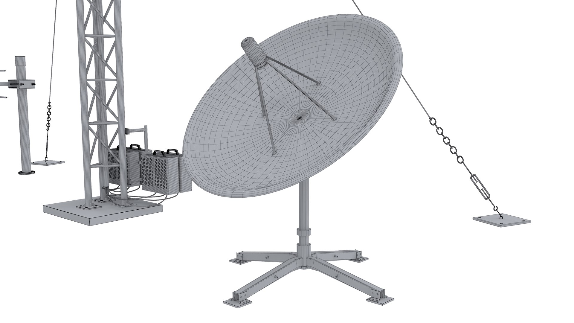 Antennas Set Model - TurboSquid 2239750