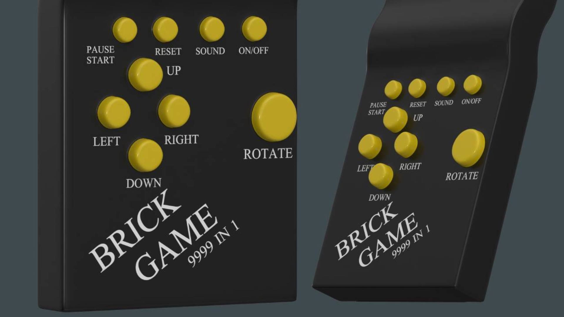 Brick Game Tetris 3D Model 3D model - TurboSquid 1995290