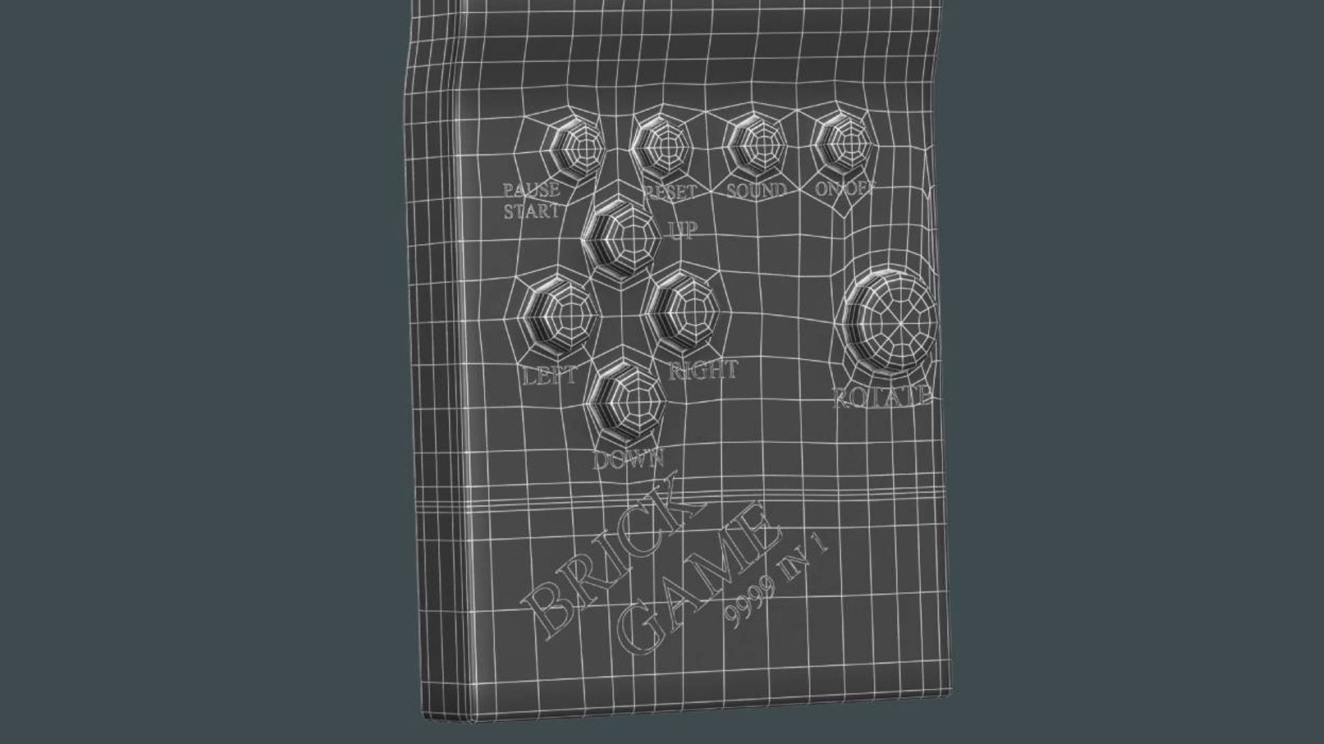 Brick Game Tetris 3D Model 3D model - TurboSquid 1995290