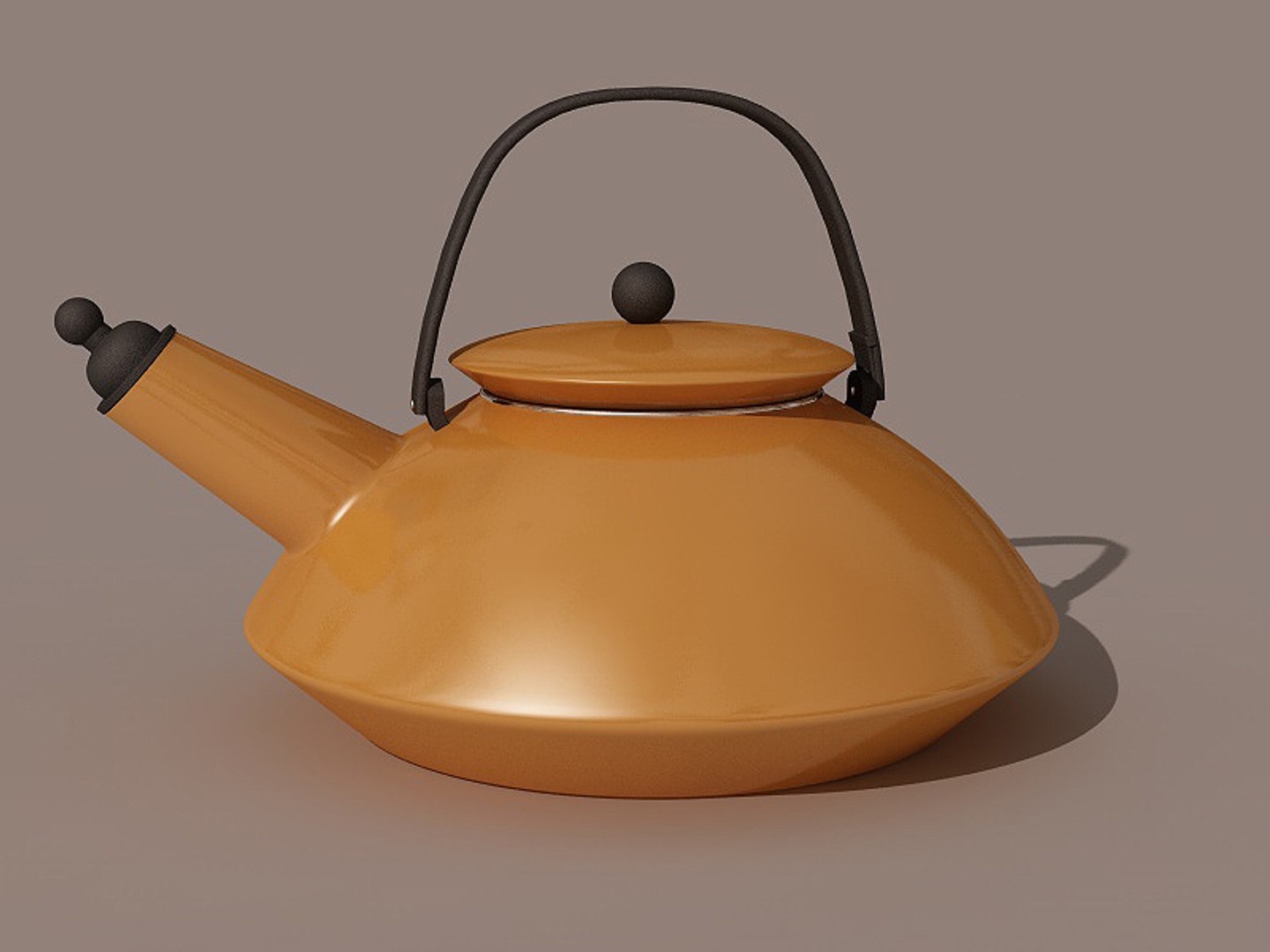 3dsmax Realistic Teapot