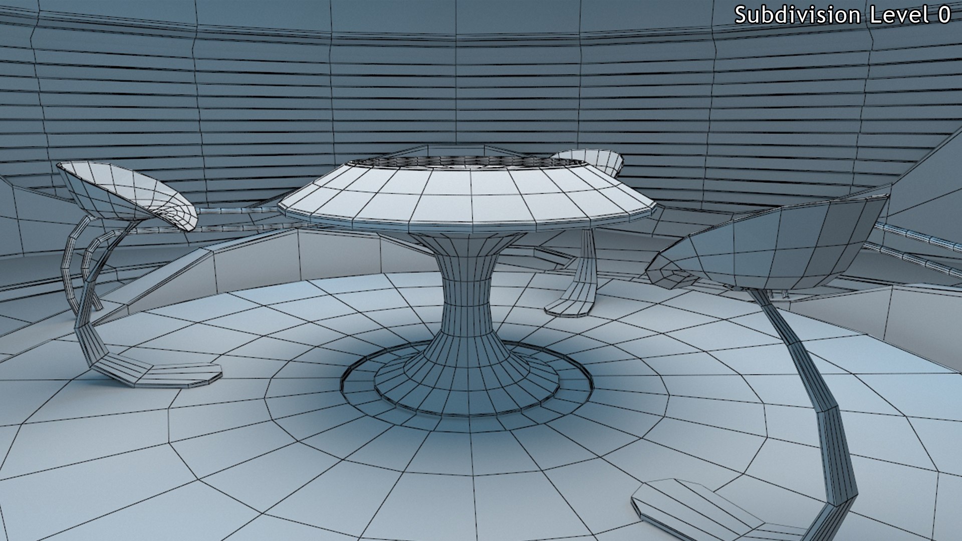 3D model Sci Fi Futuristic Control Room Collection - TurboSquid 1834437