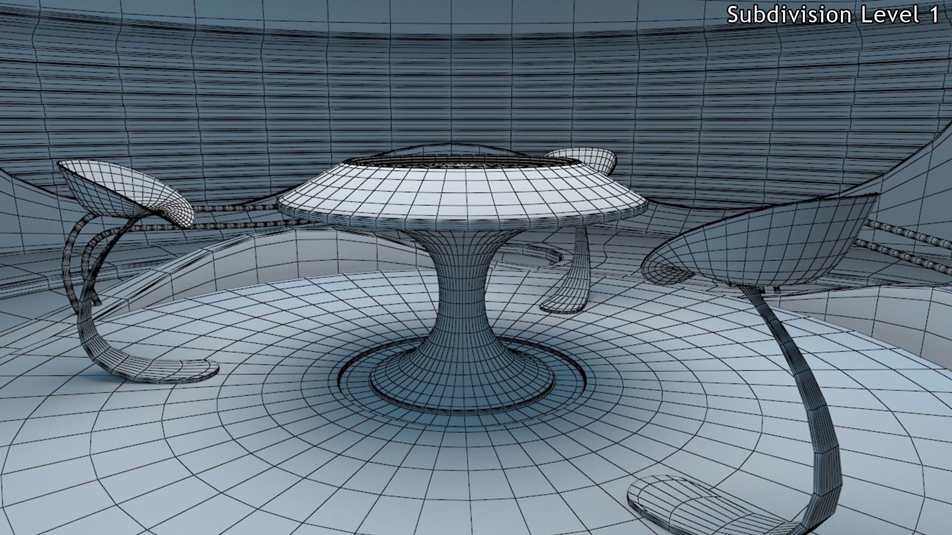 3D model Sci Fi Futuristic Control Room Collection - TurboSquid 1834437