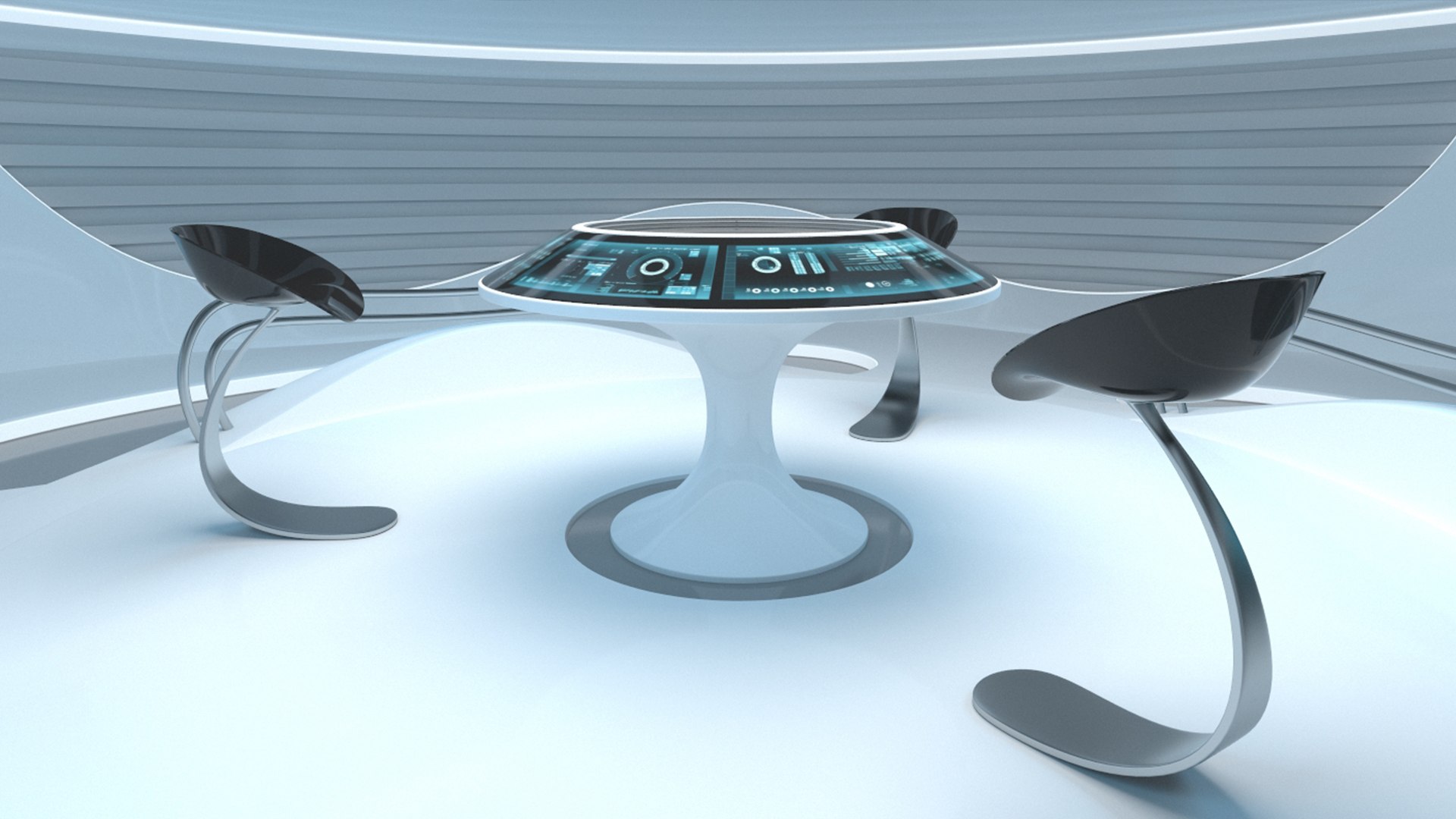 3D model Sci Fi Futuristic Control Room Collection - TurboSquid 1834437