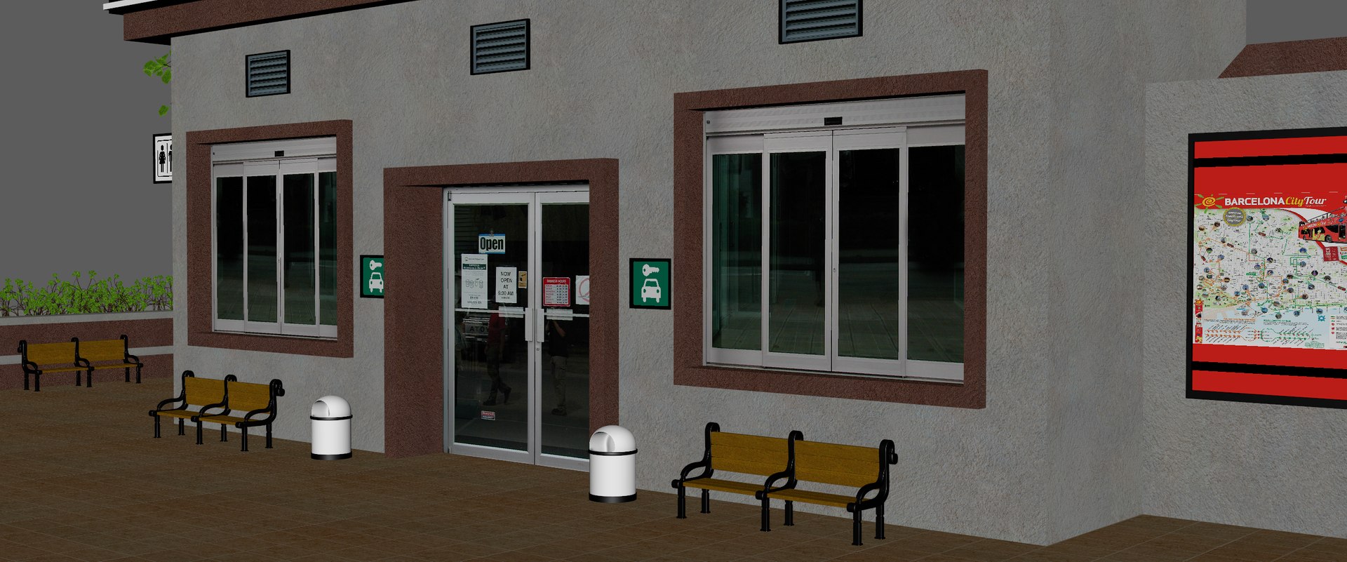 3D Info Information Tourist Model - TurboSquid 1229681