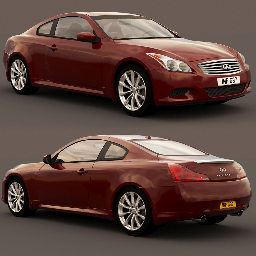 Infiniti G37s 2003 3D Model - TurboSquid 2044212