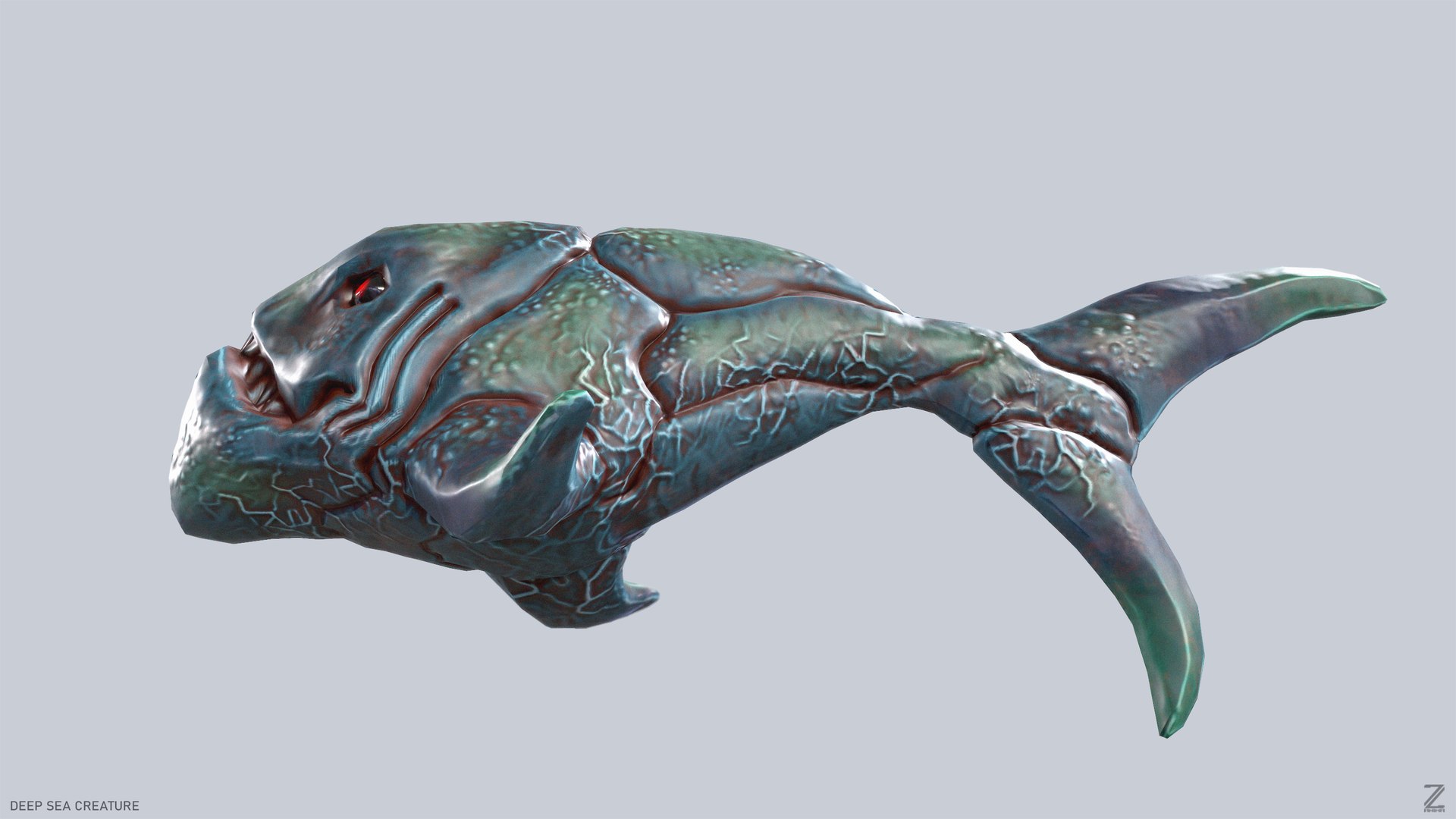Deep Sea Creature 3D Model - TurboSquid 2297969