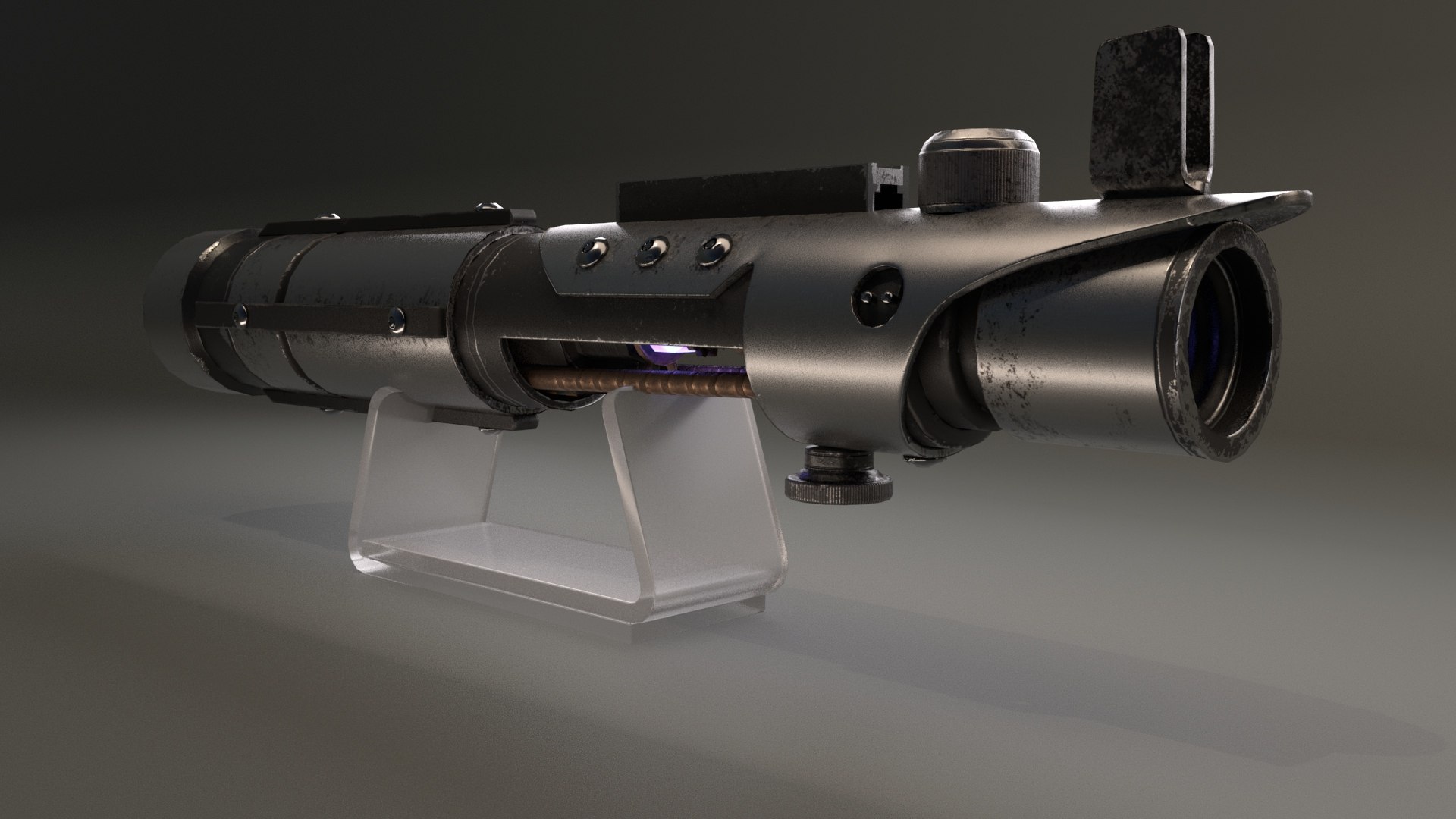 Lightsaber Starkiller 3D Model - TurboSquid 1669947