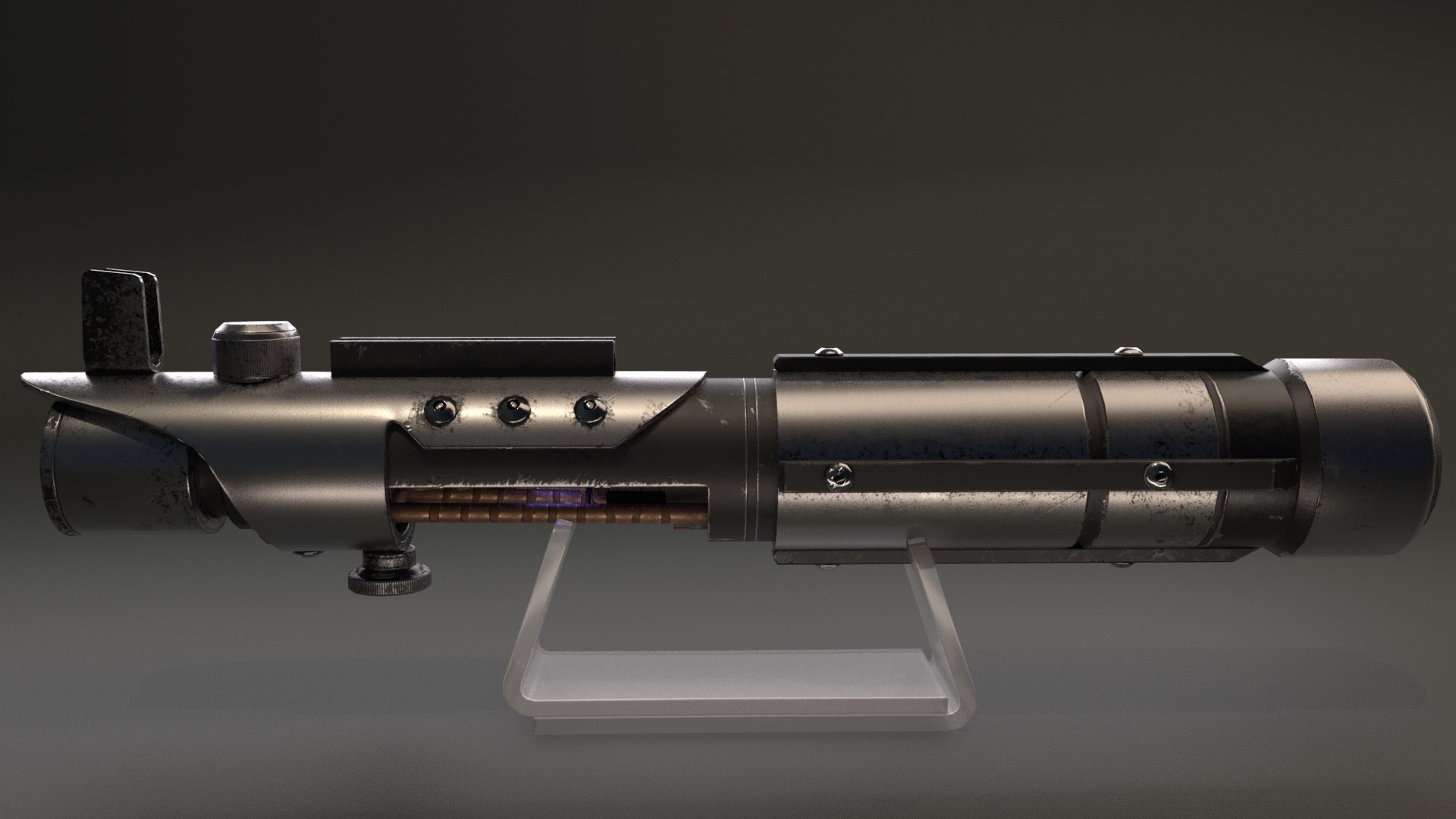 Lightsaber Starkiller 3D Model - TurboSquid 1669947