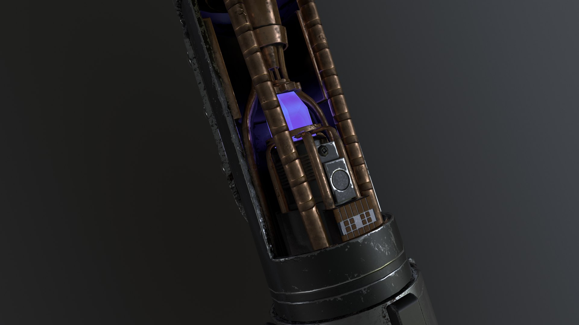 Lightsaber Starkiller 3D Model - TurboSquid 1669947