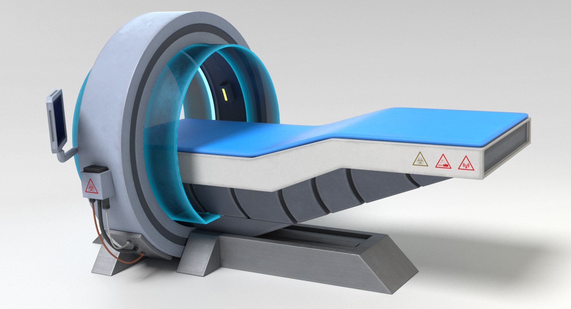 3d Sci-fi Medical Scanner