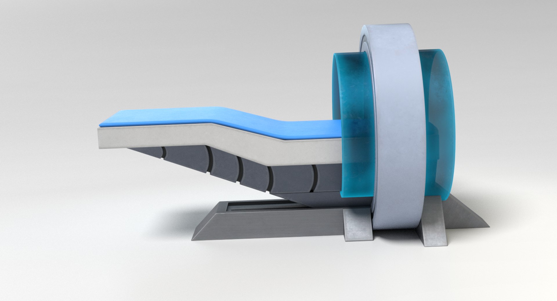 3d Sci-fi Medical Scanner