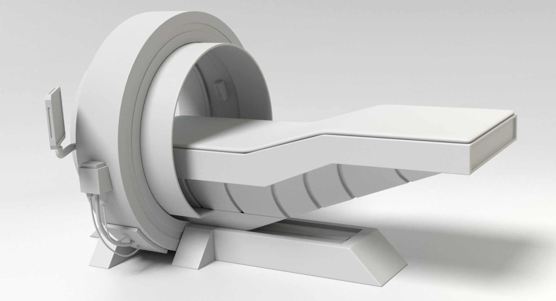 3d Sci-fi Medical Scanner