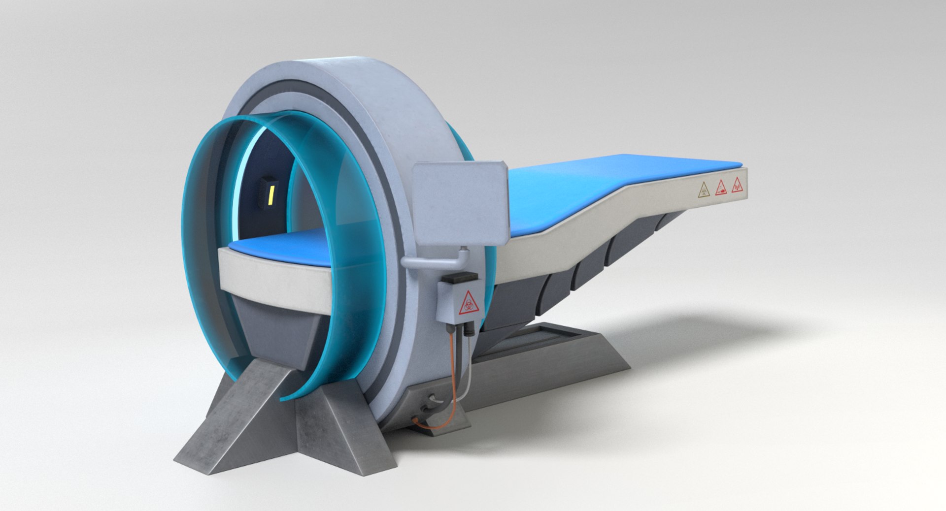 3d Sci-fi Medical Scanner