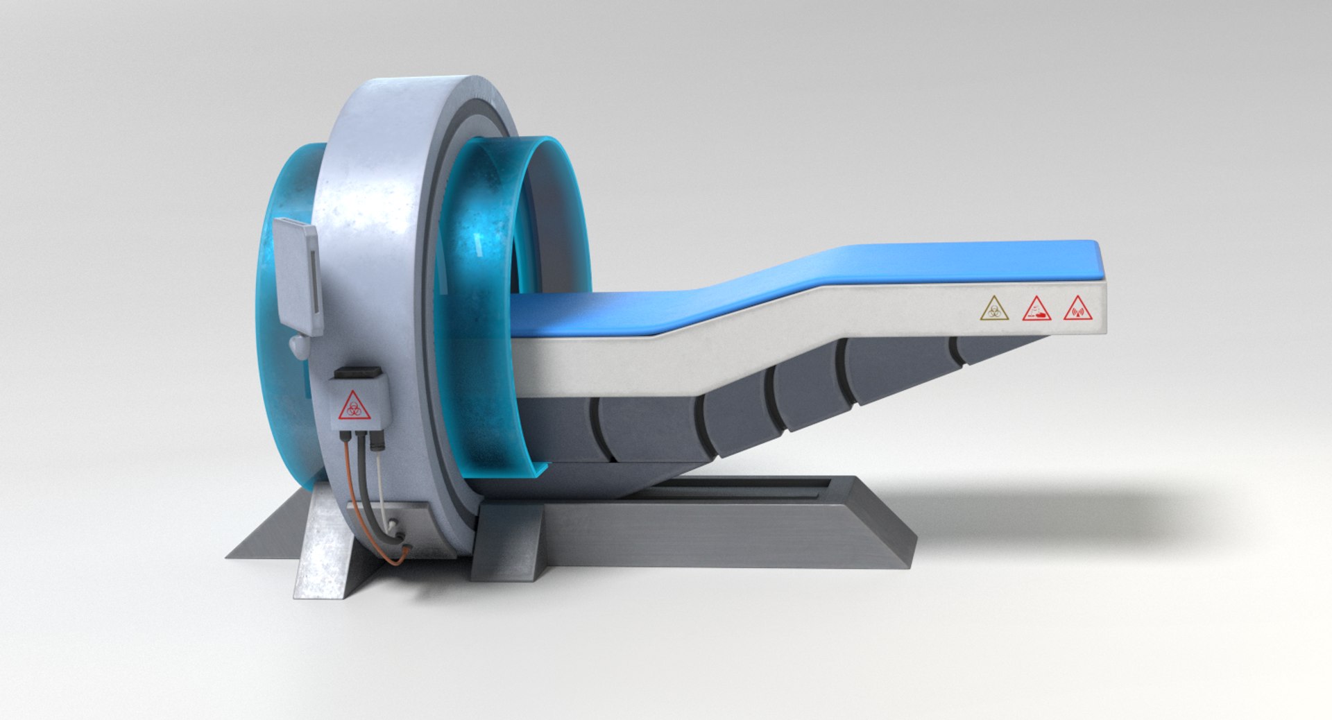 3d Sci-fi Medical Scanner