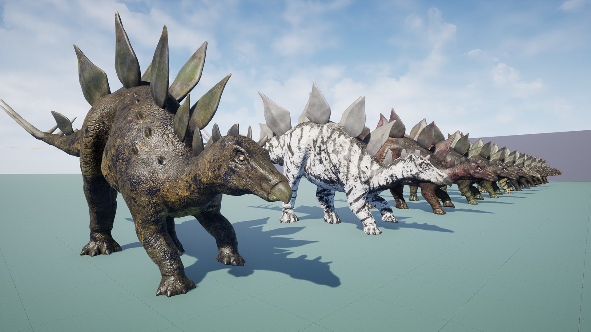 Stegosaurus Unreal Engine - Unity Projects 3D Model - TurboSquid 2201729