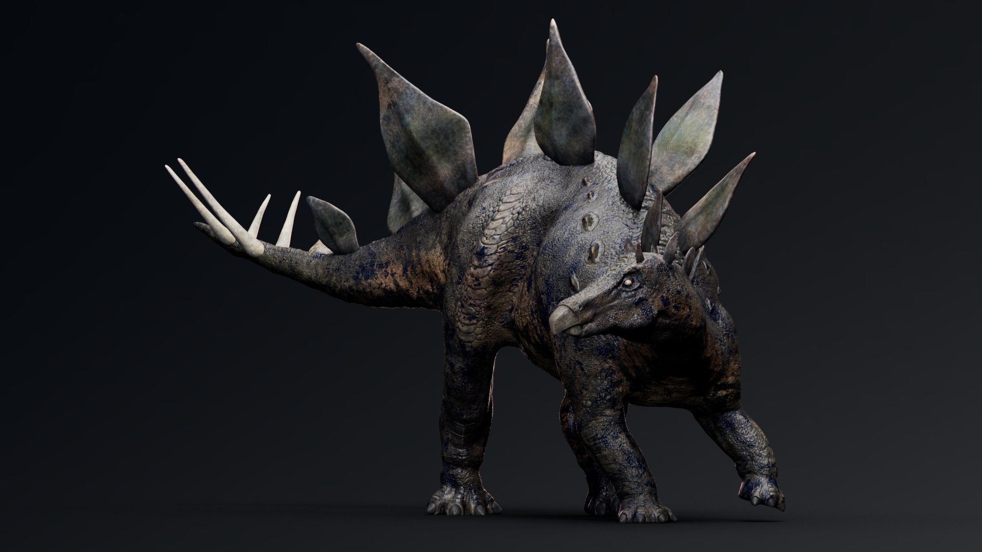 Stegosaurus Unreal Engine - Unity Projects 3D Model - TurboSquid 2201729