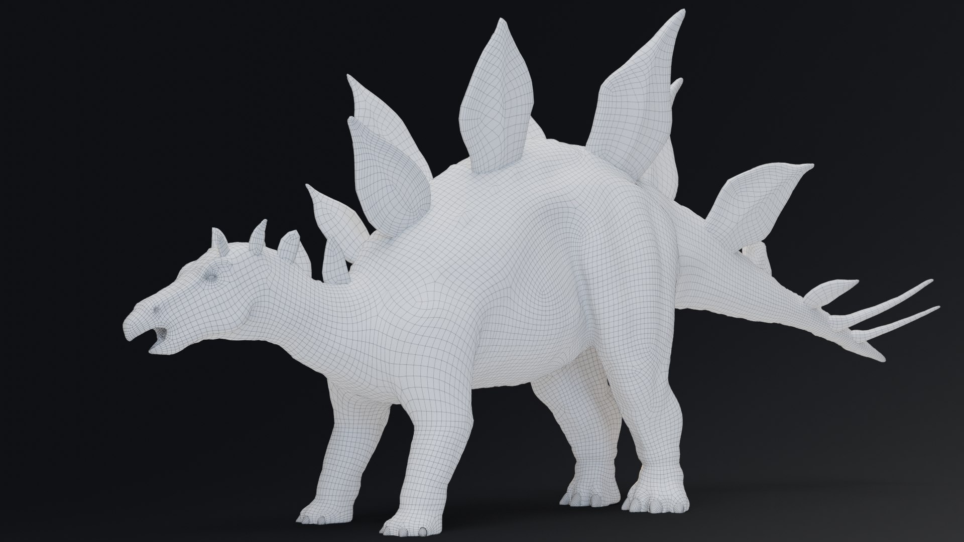 Stegosaurus Unreal Engine - Unity Projects 3D Model - TurboSquid 2201729