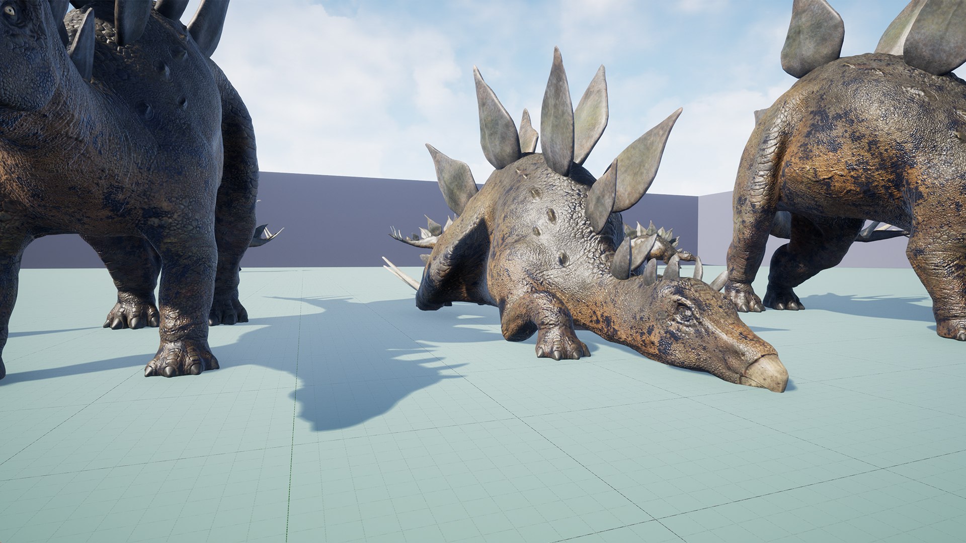 Stegosaurus Unreal Engine - Unity Projects 3D Model - TurboSquid 2201729