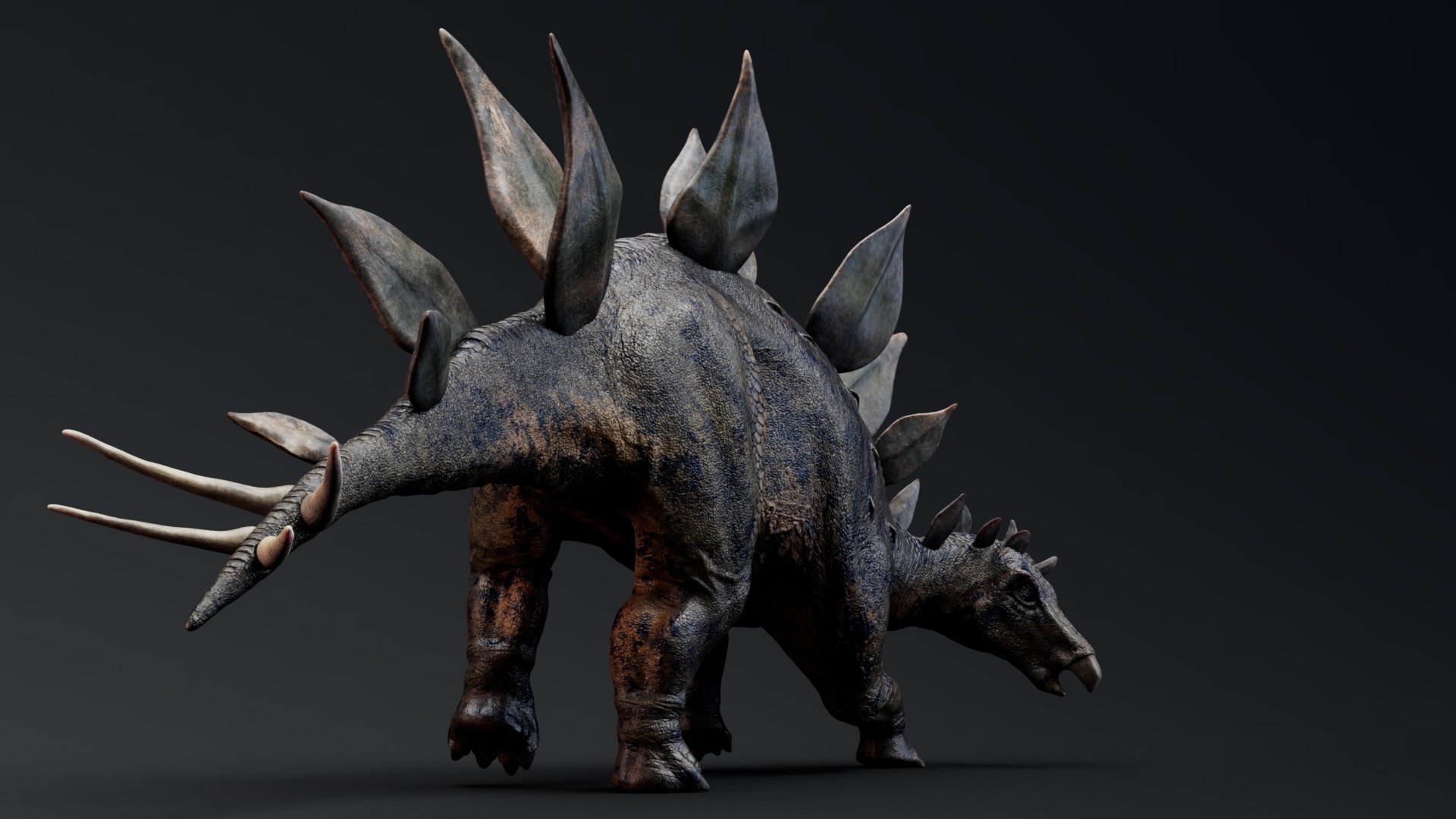 Stegosaurus Unreal Engine - Unity Projects 3D Model - TurboSquid 2201729