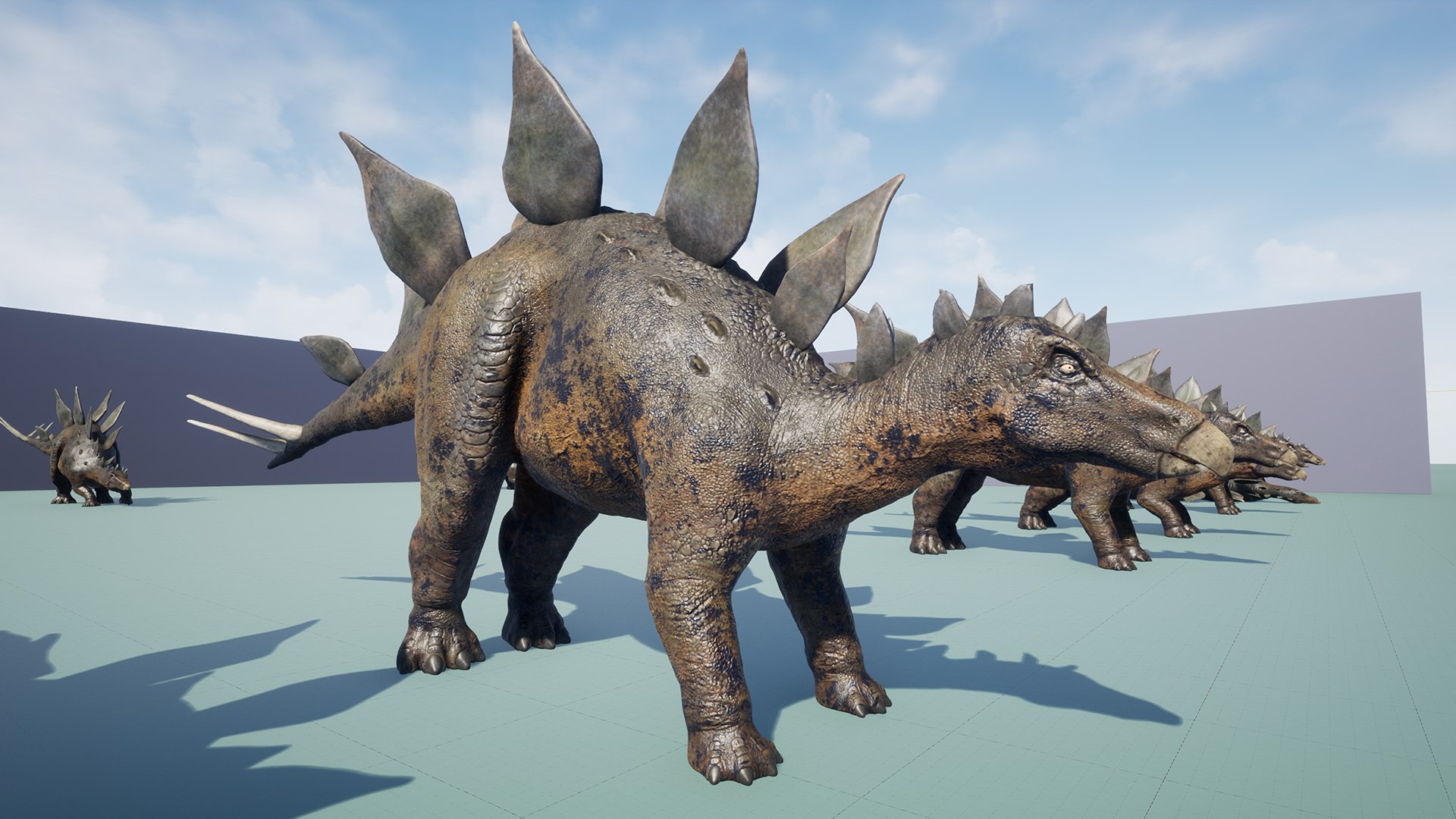Stegosaurus Unreal Engine - Unity Projects 3D Model - TurboSquid 2201729