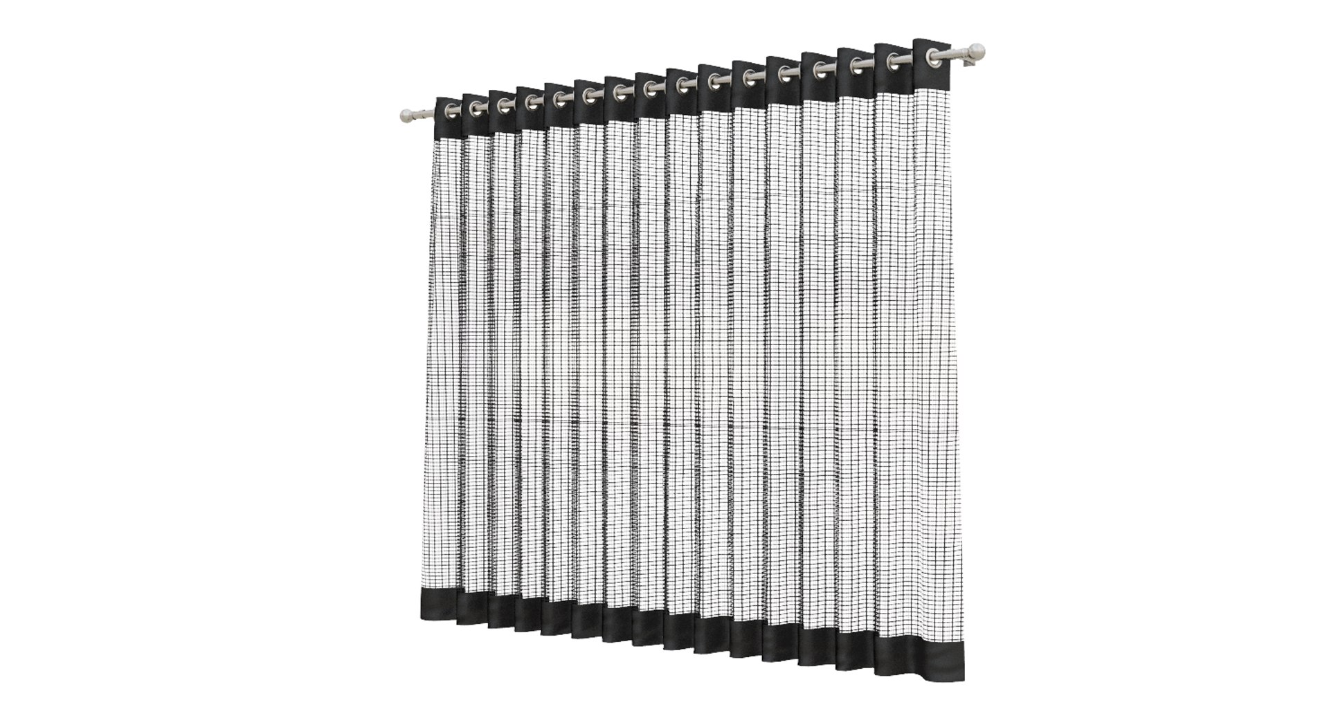 Curtain mesh model - TurboSquid 1238829