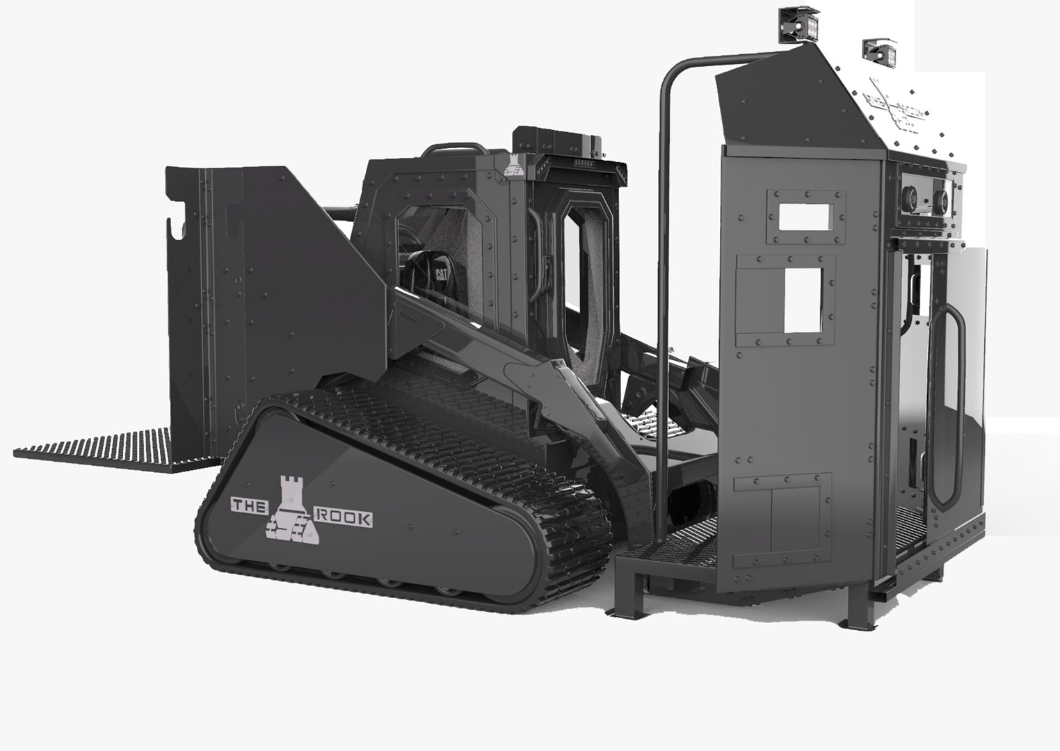 Tactical Armored Vehicle Military The Rook Ring Power 3D Model ...