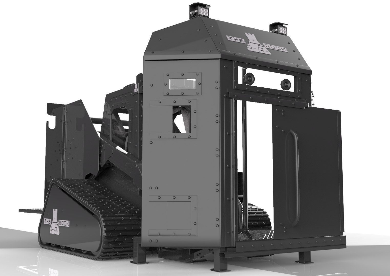 Tactical Armored Vehicle Military The Rook Ring Power 3D model ...