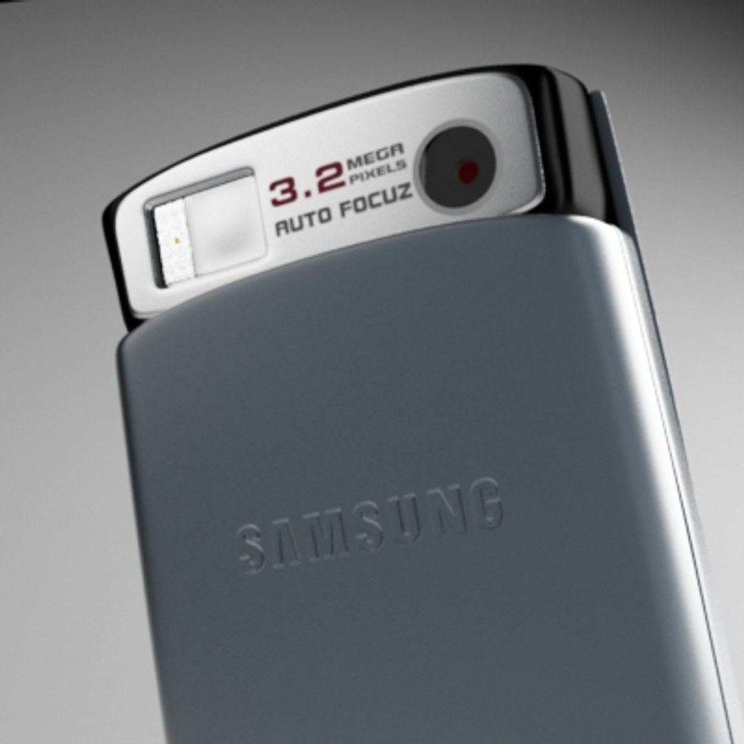 Samsung U600 3d Model