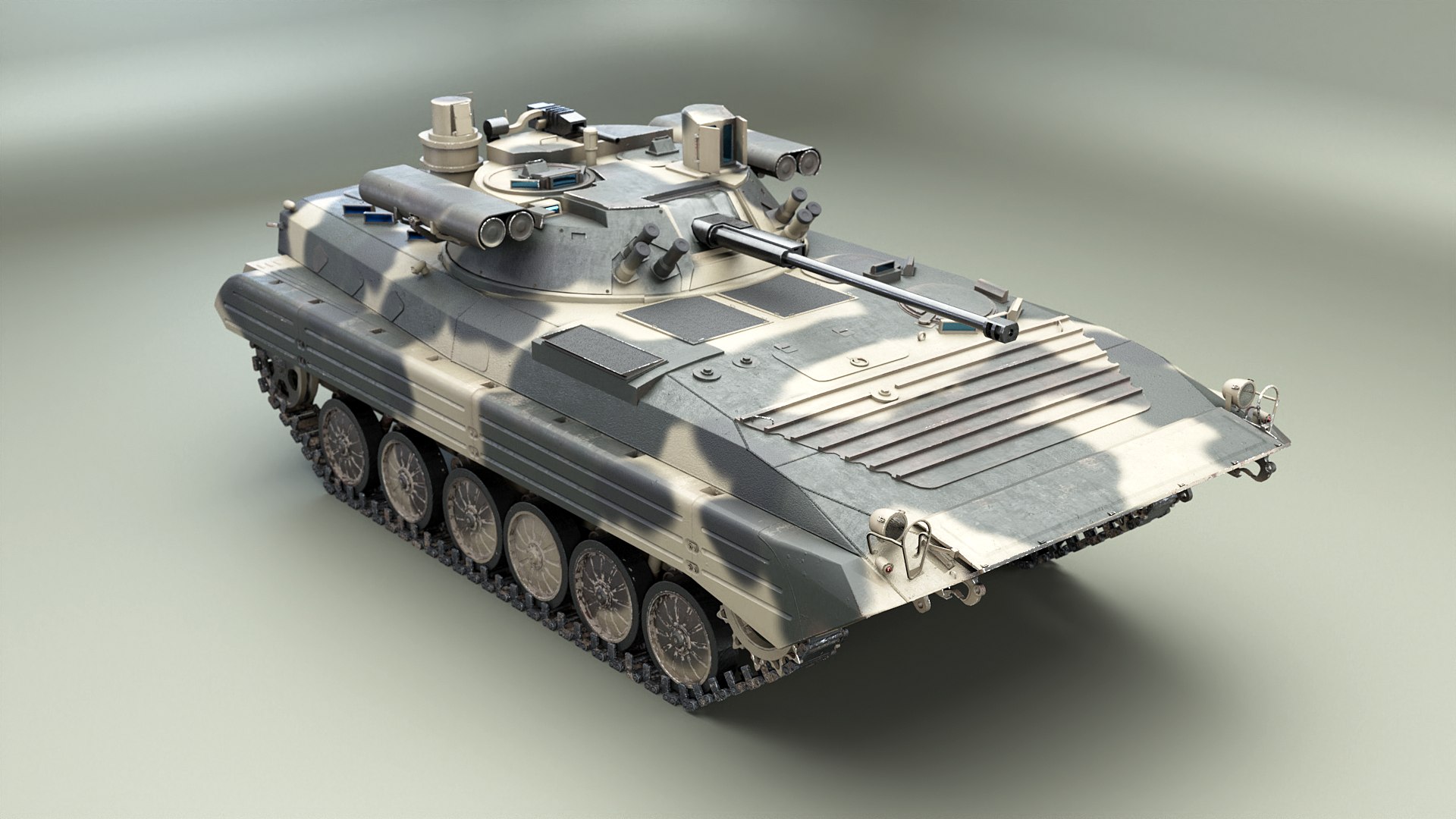 BMP-2M Berezhok Camo 3D Model - TurboSquid 2212094