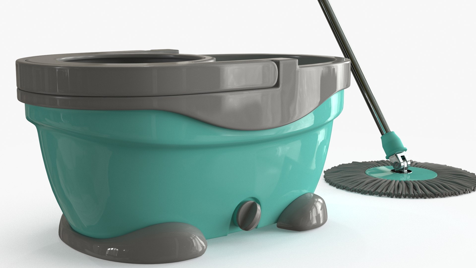 3D Model Mop And Bucket - TurboSquid 1951871