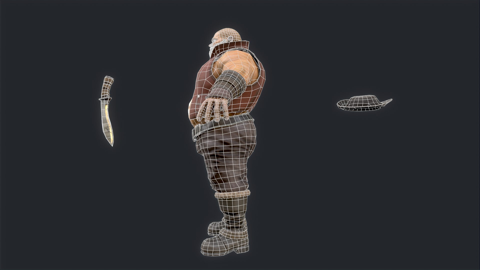 3D Pirate Chef - TurboSquid 2152561