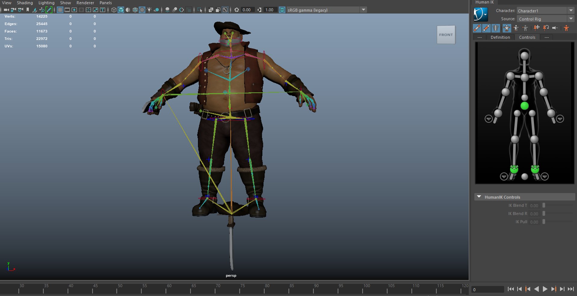 3D Pirate Chef - TurboSquid 2152561