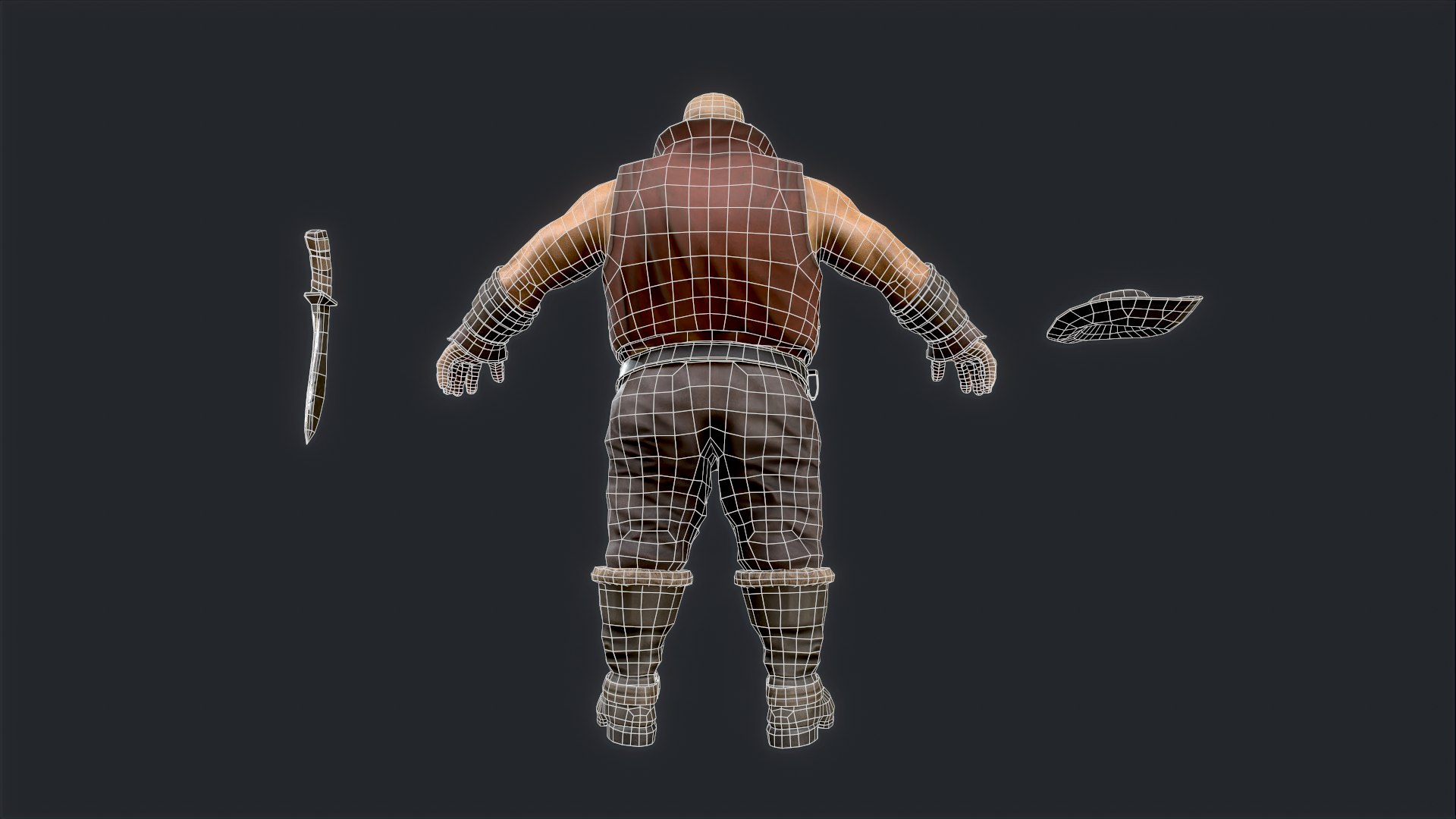 3D Pirate Chef - TurboSquid 2152561