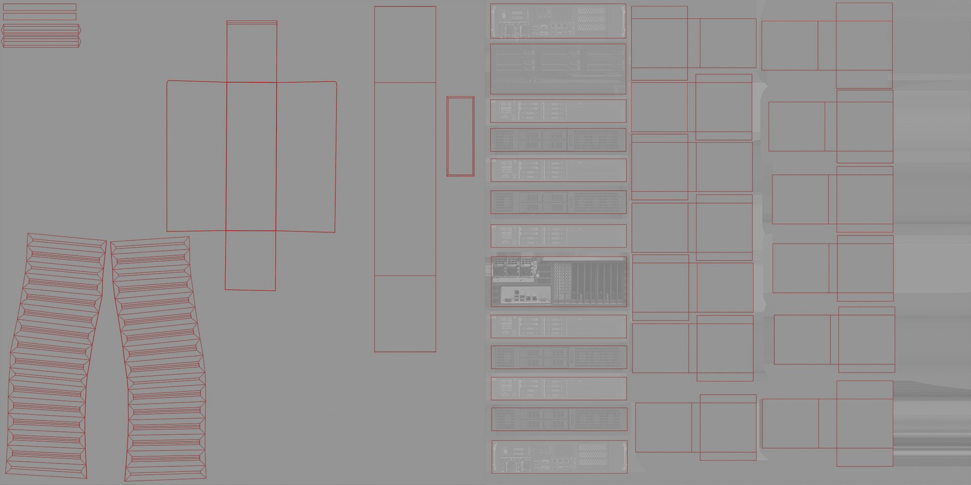 3D Server Box Model - TurboSquid 2416409