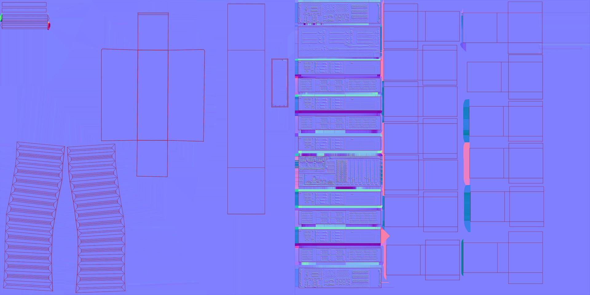 3D Server Box Model - TurboSquid 2416409