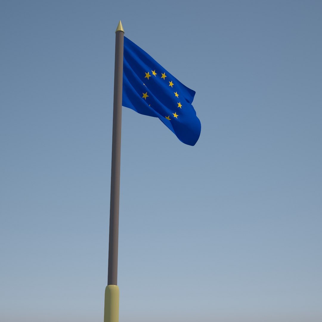 Flags Europe Countries - 3D Model - TurboSquid 1189727