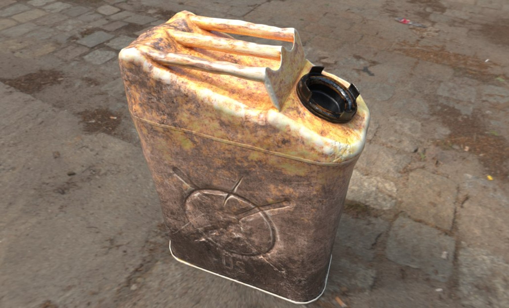 Reservoir Gas Games 3d Model