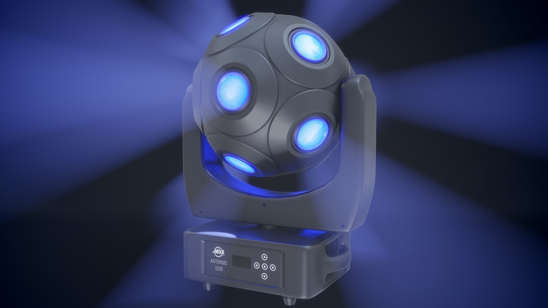 Adj Asteroid 1200 Spot Light Model - TurboSquid 1549992