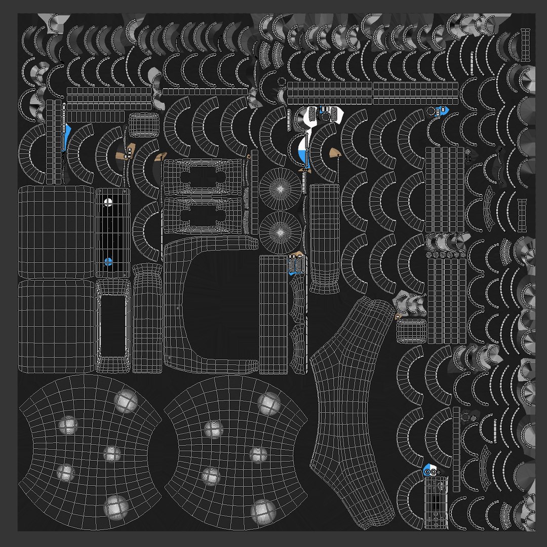 Adj Asteroid 1200 Spot Light Model - TurboSquid 1549992