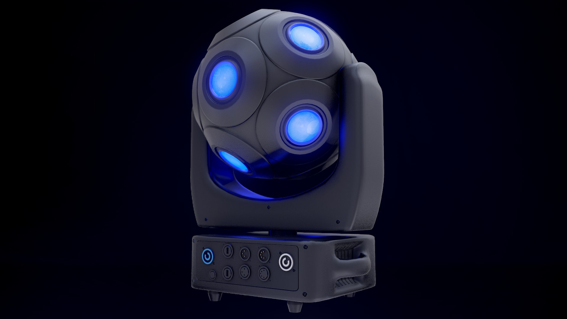 Adj Asteroid 1200 Spot Light Model - TurboSquid 1549992