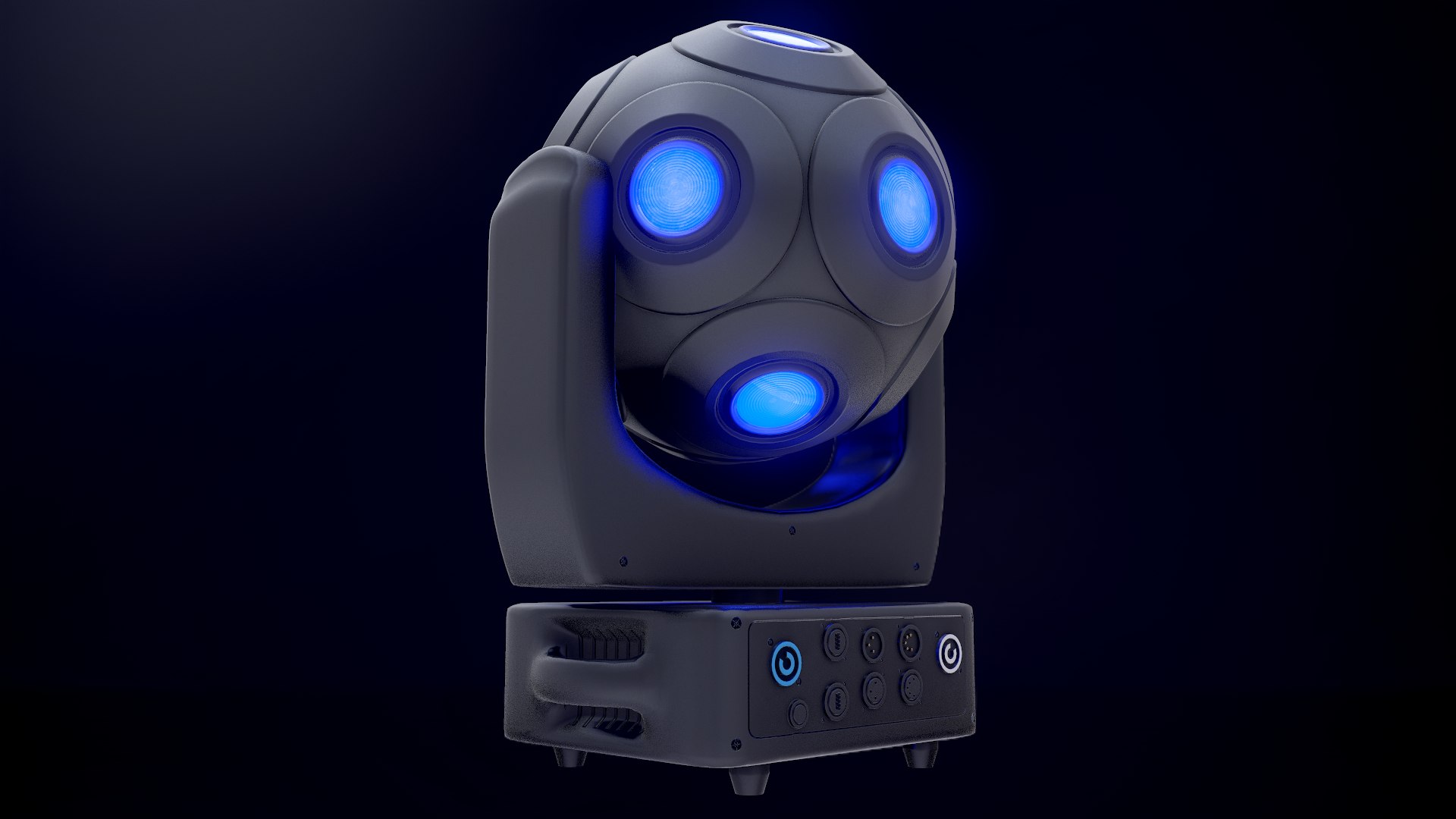 Adj Asteroid 1200 Spot Light Model - TurboSquid 1549992