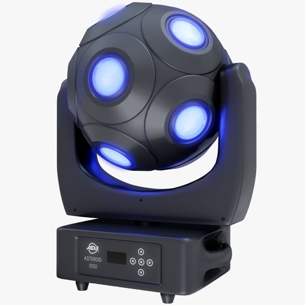 modelo 3d Proyector LED Asteroid 1200 ADJ - TurboSquid 1549992