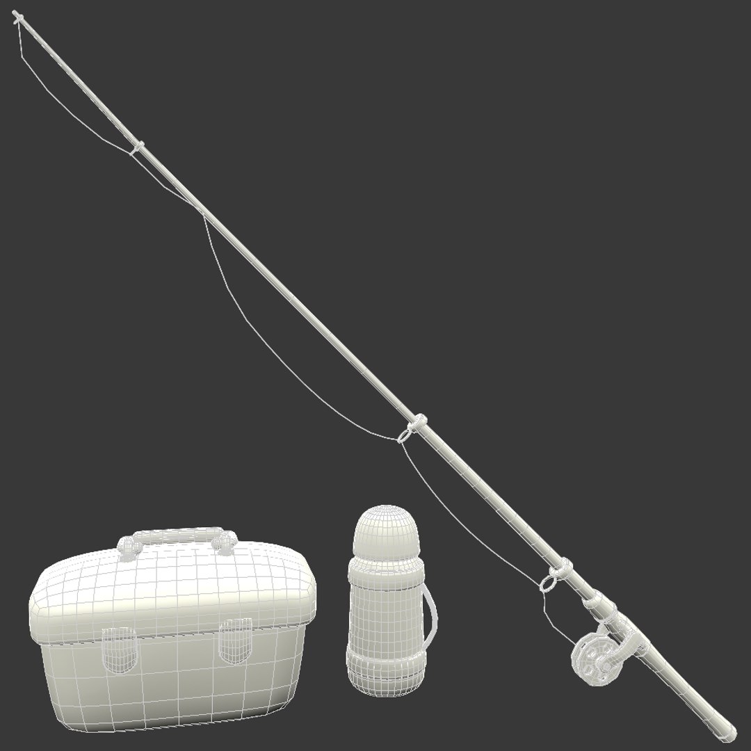 Fishing Rod 3D - TurboSquid 1161301