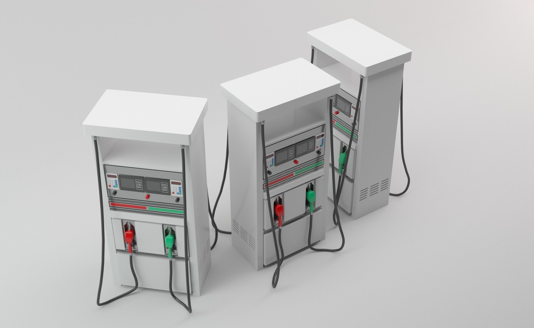 3D Fuel Dispenser - TurboSquid 2299324