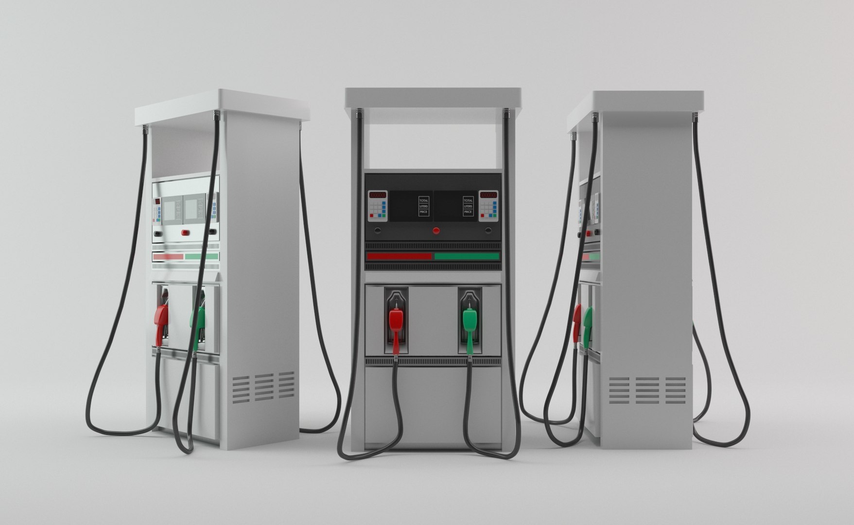 3D Fuel Dispenser - TurboSquid 2299324