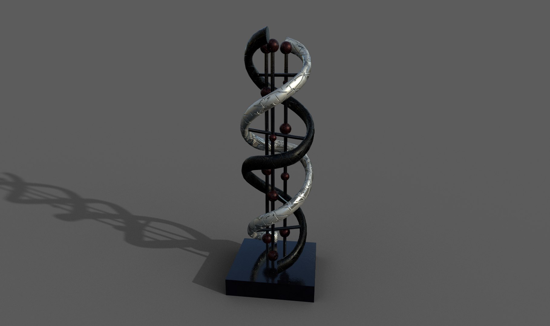 Free Helix Statue 3D Model - TurboSquid 1490983
