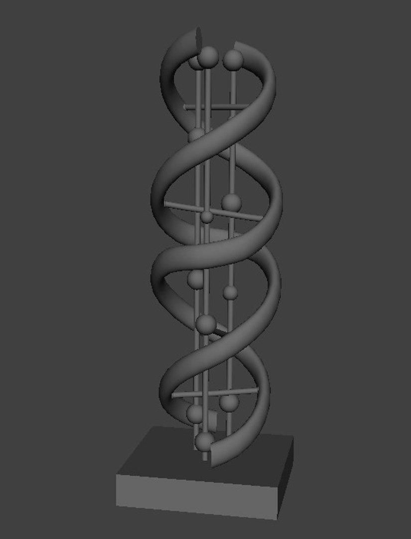 Free Helix Statue 3D Model - TurboSquid 1490983
