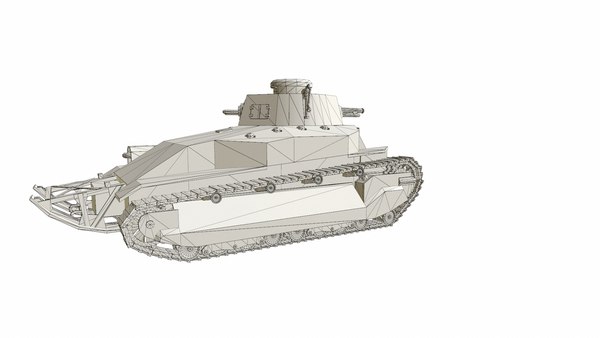 modelo 3d Tipo 89 I-Go Japan Medium Tank PBR - TurboSquid 1580762