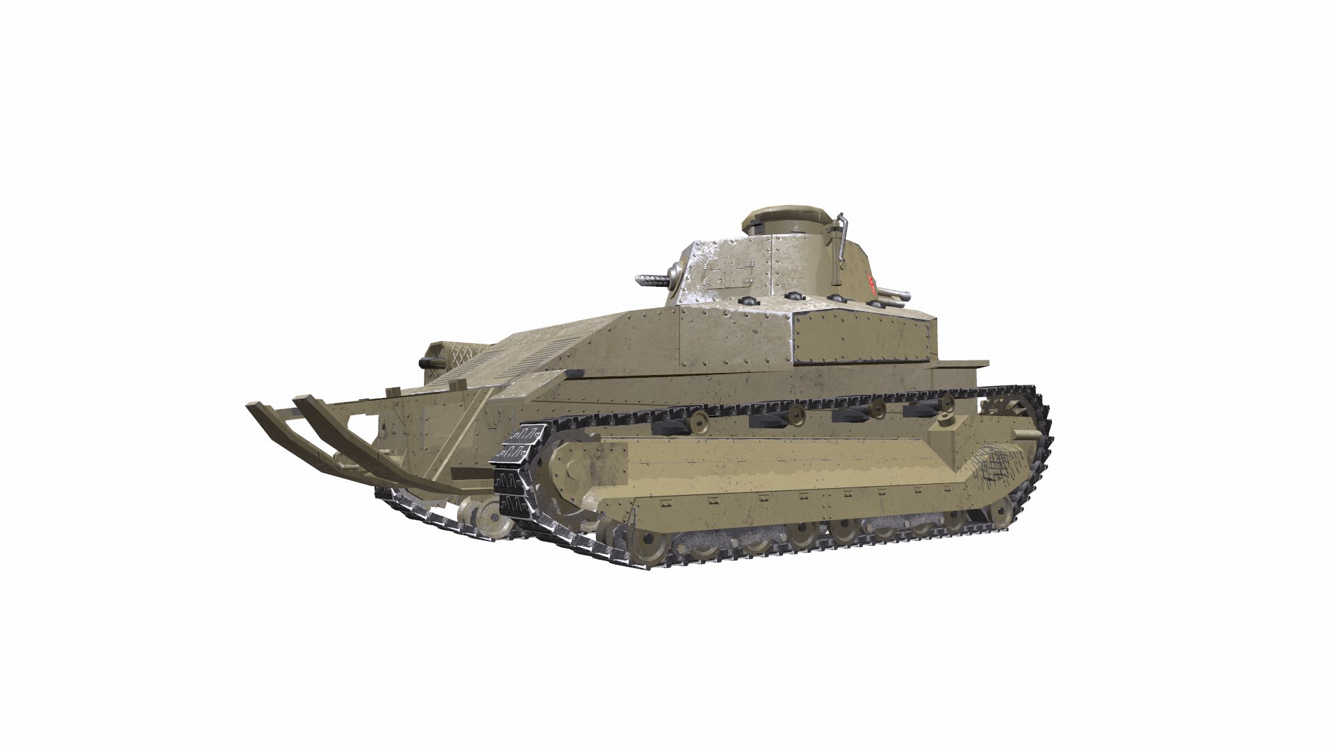 3D Type 89 I-go Tank - TurboSquid 1580762
