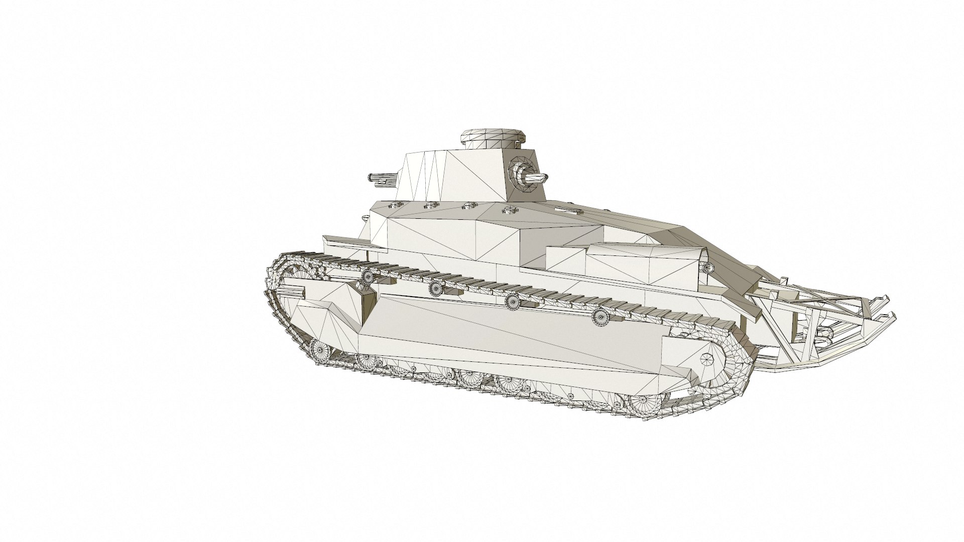3D Type 89 I-go Tank - TurboSquid 1580762